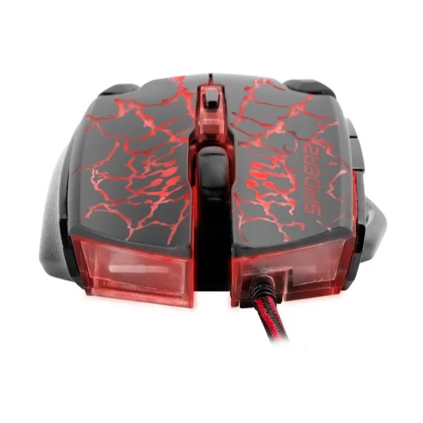 Mouse Gamer Usb Spider 2 Fortrek 6 Botoes 3200 Dpi | Shopee Brasil