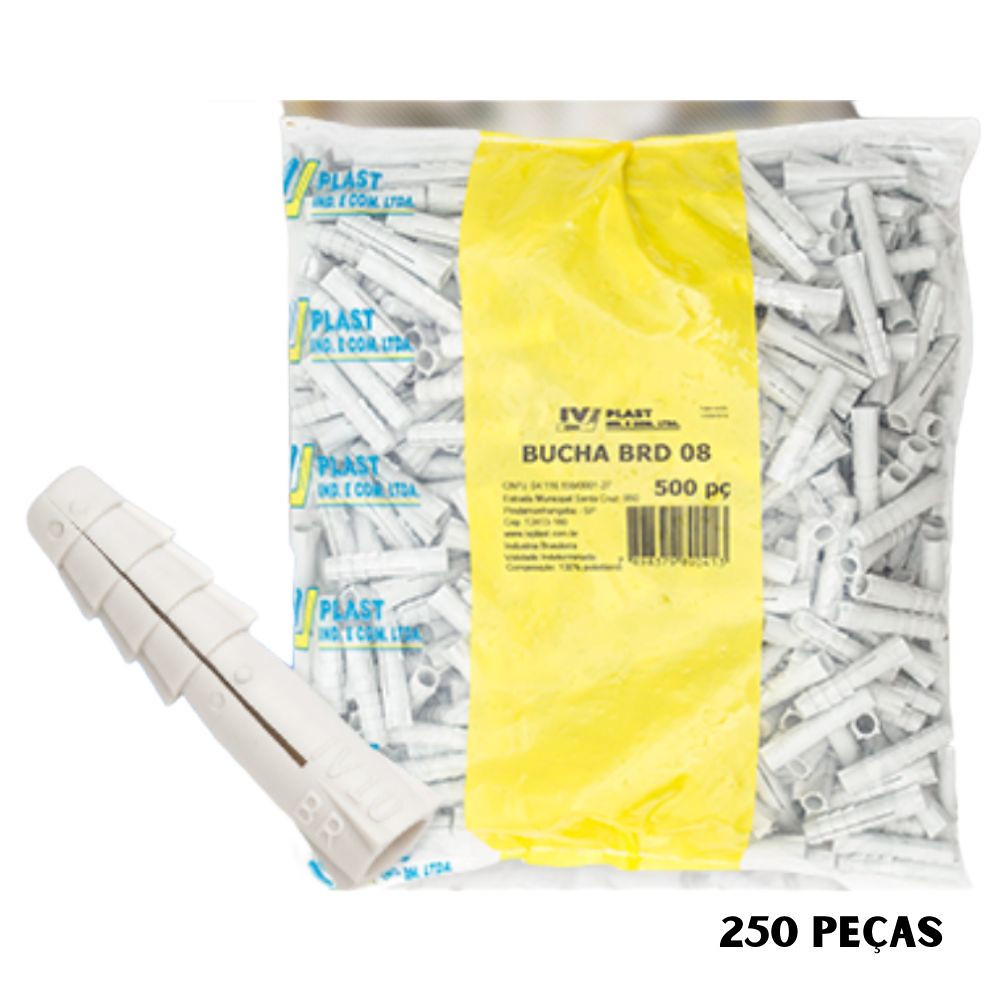 Bucha Trifix 10 250 Pcs Fechada | Shopee Brasil