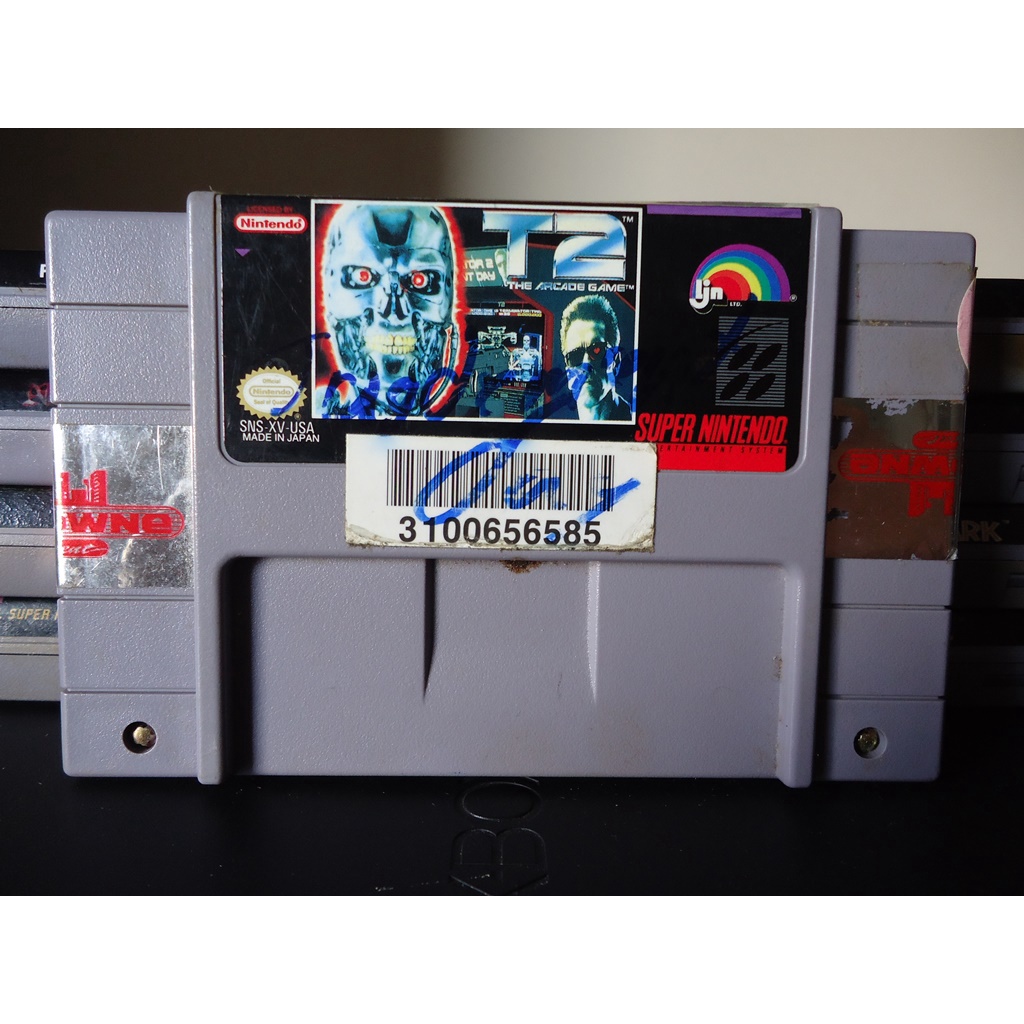Snes Terminator T2 The Arcade Game Original 100% Perfeito | Shopee Brasil
