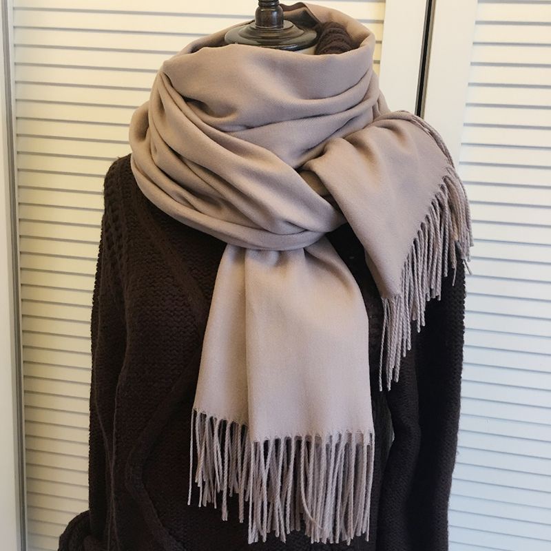 Cachecol Lenço Charpe Pashmina Echarpe Grande Feminino | Shopee Brasil