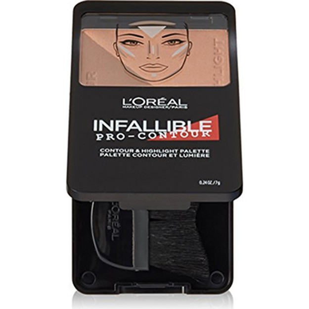 L'oreal Infallible Pro Contour Paleta De Contorno Original | Shopee Brasil