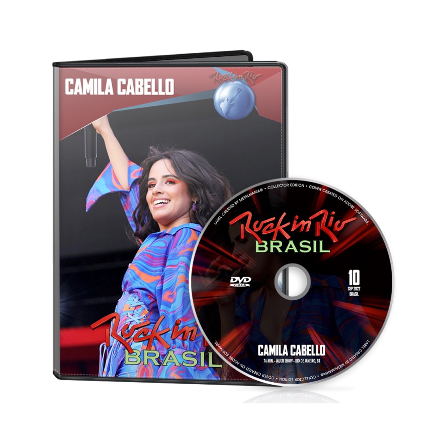 Camila Cabello Dvd Rock In Rio 2022 | Shopee Brasil