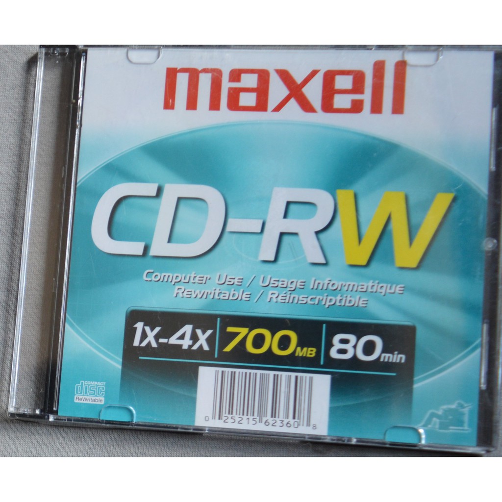 CD-RW ORIGINAL MAXELL (NOVO, LACRADO) | Shopee Brasil