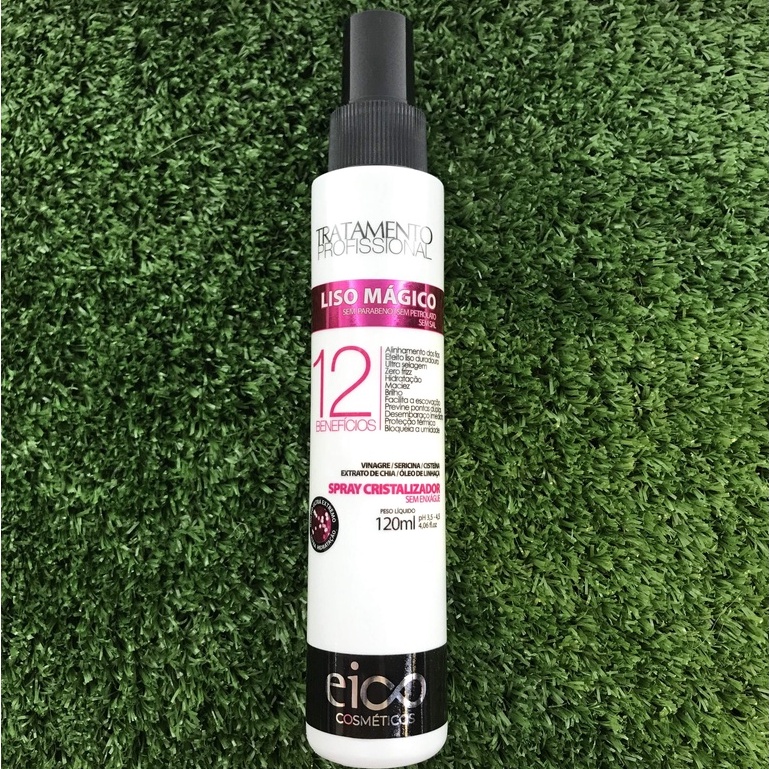 Liso mágico spray cristalizador - Eico 120ml | Shopee Brasil