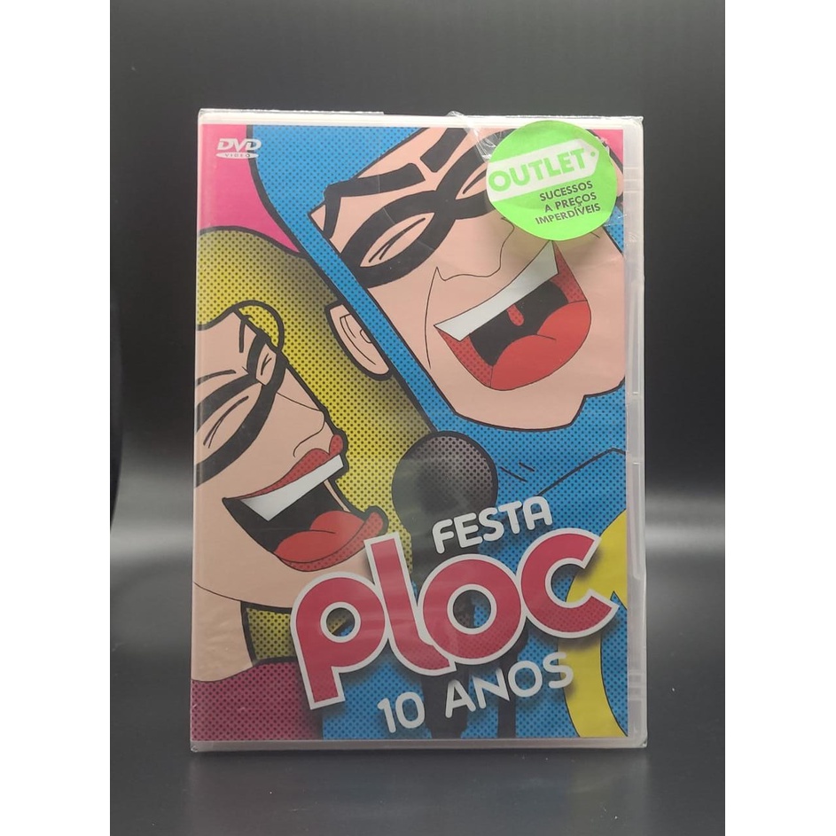Dvd Festa Ploc - 10 Anos Ao Vivo (original E Lacrado) | Shopee Brasil