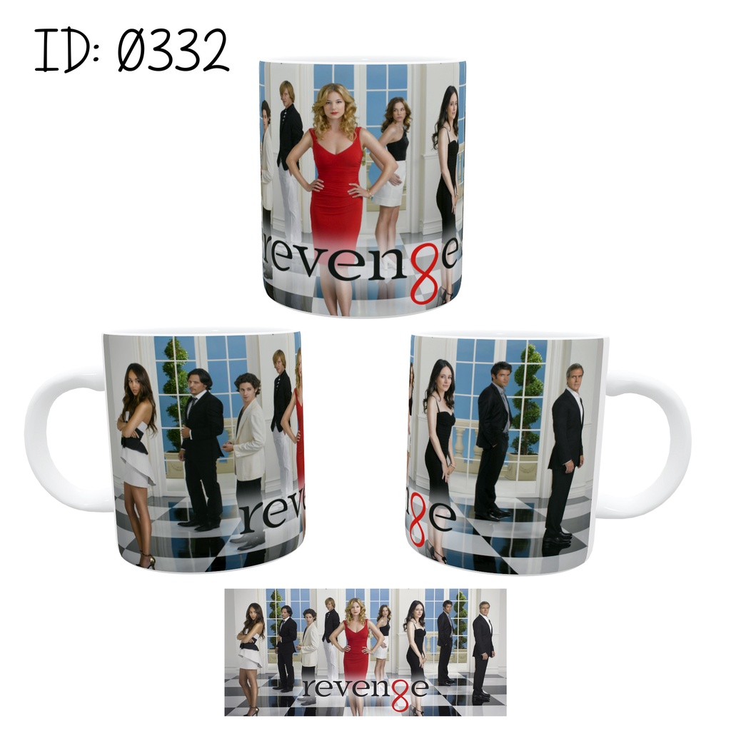 Caneca série Revenge Hamptons Emily VanCamp Madeleine Stowe ID0332 ...