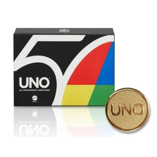 Jogo De Cartas Uno 50th - Mattel | Shopee Brasil