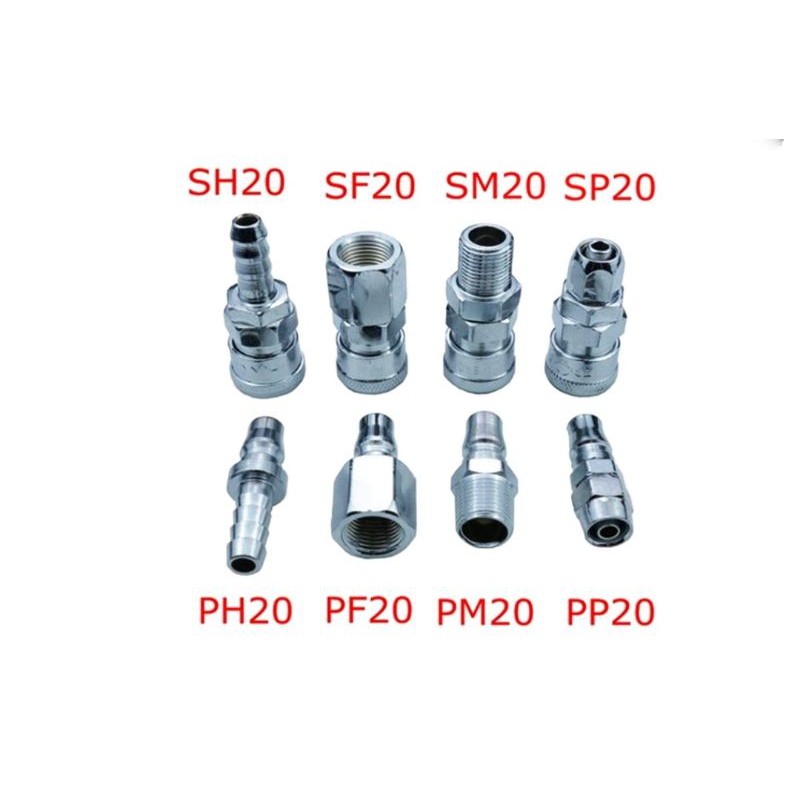 Acoplamento Compressor Vento Conexão 20sf.20sm.20sp | Shopee Brasil