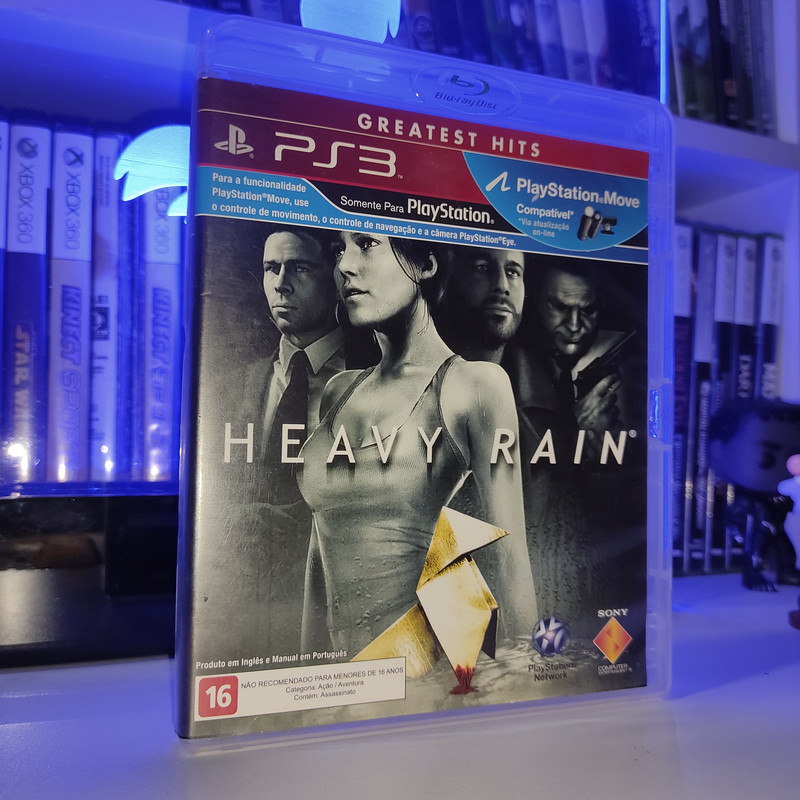 HEAVY RAIN - PS3 (ORIGINAL | SEMI-NOVO) | Shopee Brasil