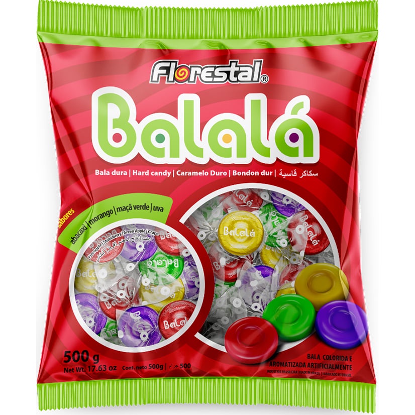 Bala Soft Balala 500g - Boavistense | Shopee Brasil