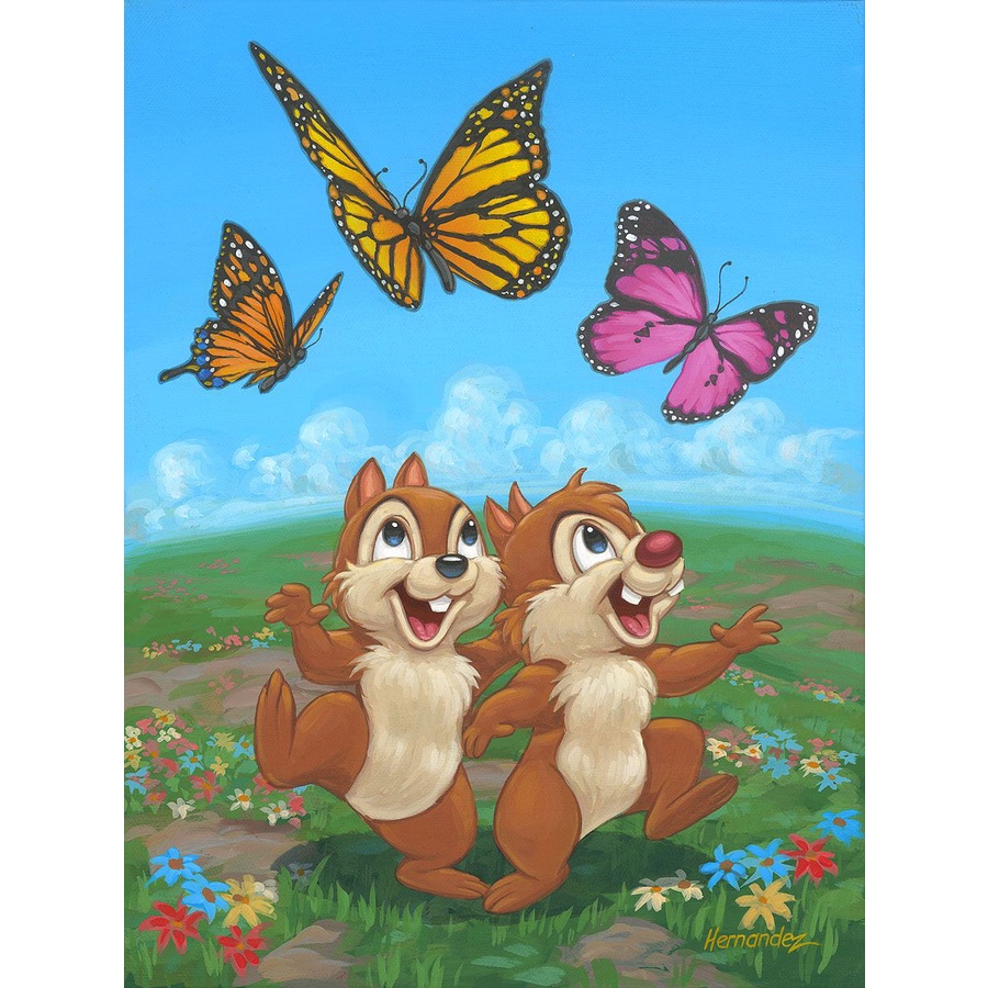 Quadro Tico E Teco Defensores Painel Cartoon Animação | Shopee Brasil