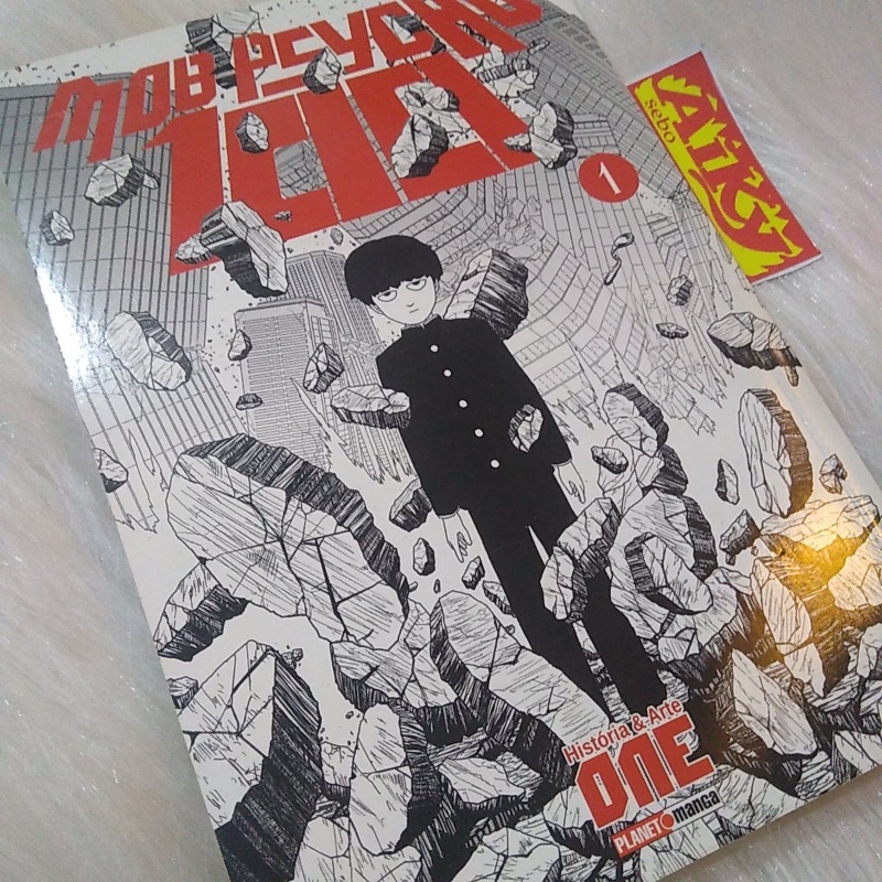 Manga Mob Psycho 100 Volume 1 Edições Panini - Escorrega o Preço