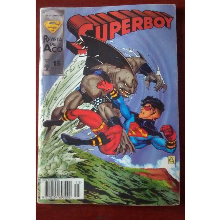 HQ Superboy Nº 15 - Tubarão-Rei | Shopee Brasil