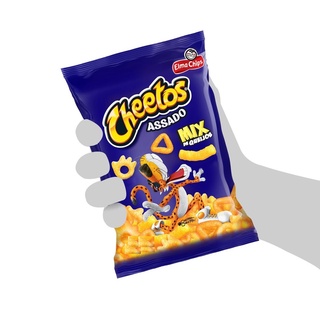 Salgadinho Elma Chips Cheetos Mix Queijos 36g Kit c/10 pacotes | Shopee ...