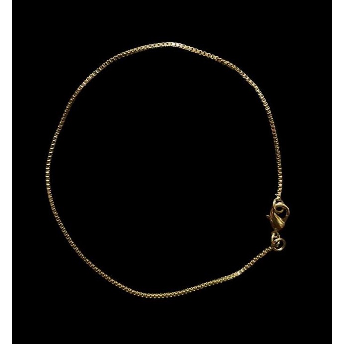 Pulseira Masculina Fina Banhada A Ouro 18k | Shopee Brasil