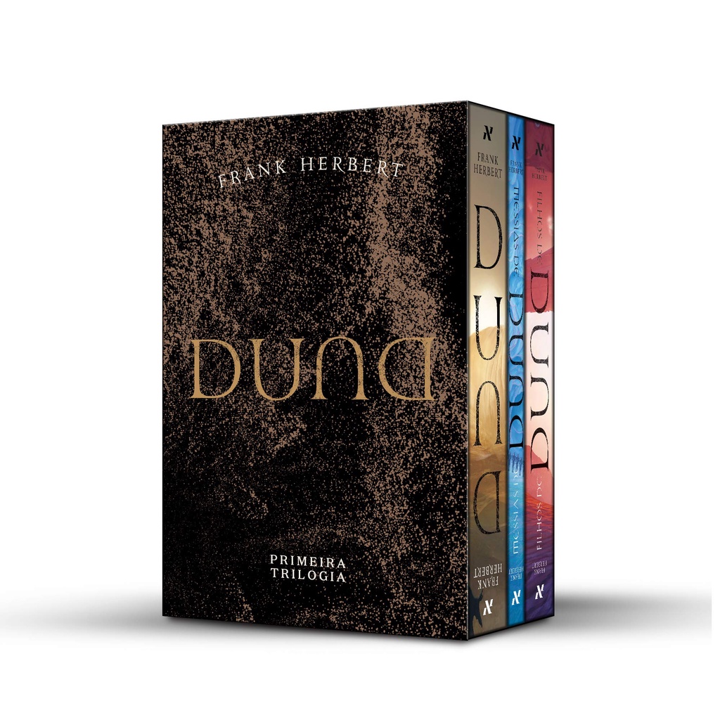 Box Duna: Primeira Trilogia + Mapa Arrakis - Autor: Frank Herbert | Shopee Brasil