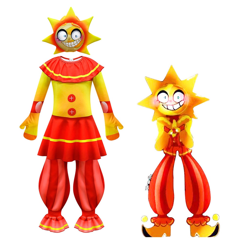 Mowseper Kids Sundrop and Moondrop Cosplay Fantasia Anime Figura ...