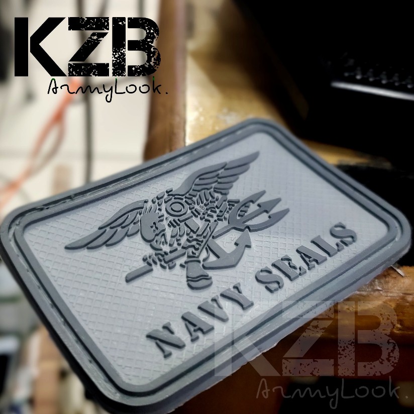 Pacth Borracha Velcro Tni Al / Navy Seals / Pm Al / Kri Surik - Emblema ...