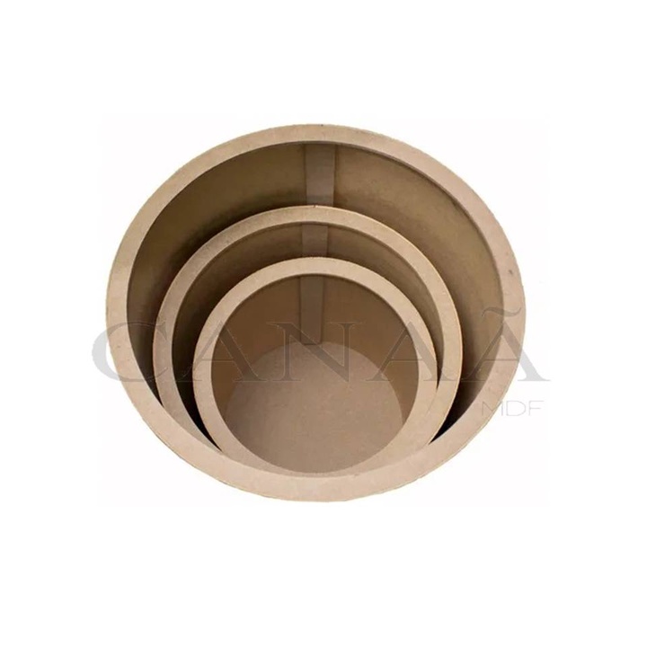 03 cilindros em mdf cru decoração | Shopee Brasil