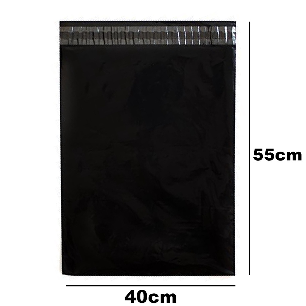 Envelope de Seguranca plastico 40x55 Preto Correios 100pcs | Shopee Brasil