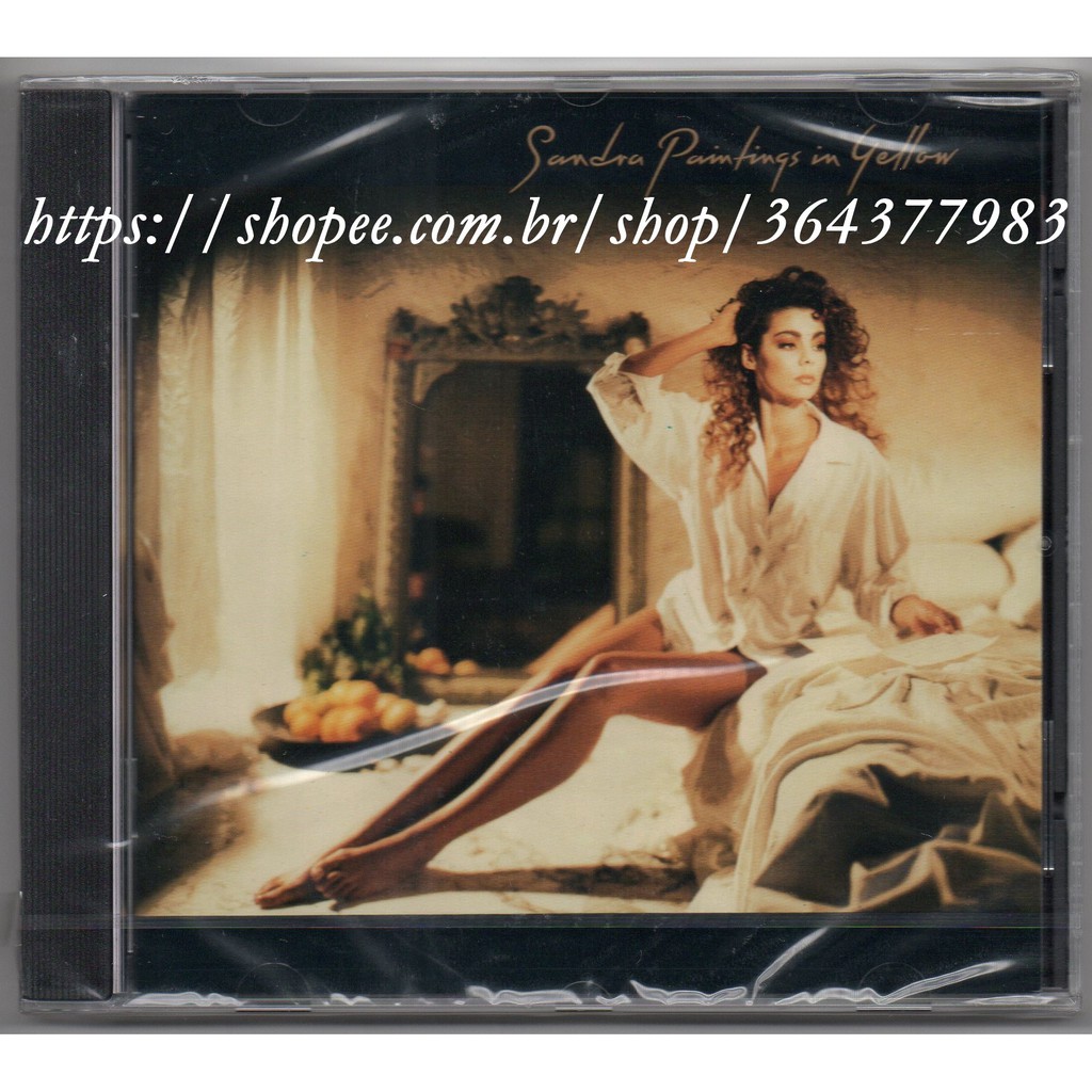CD Sandra - Paintings In Yellow | Shopee Brasil