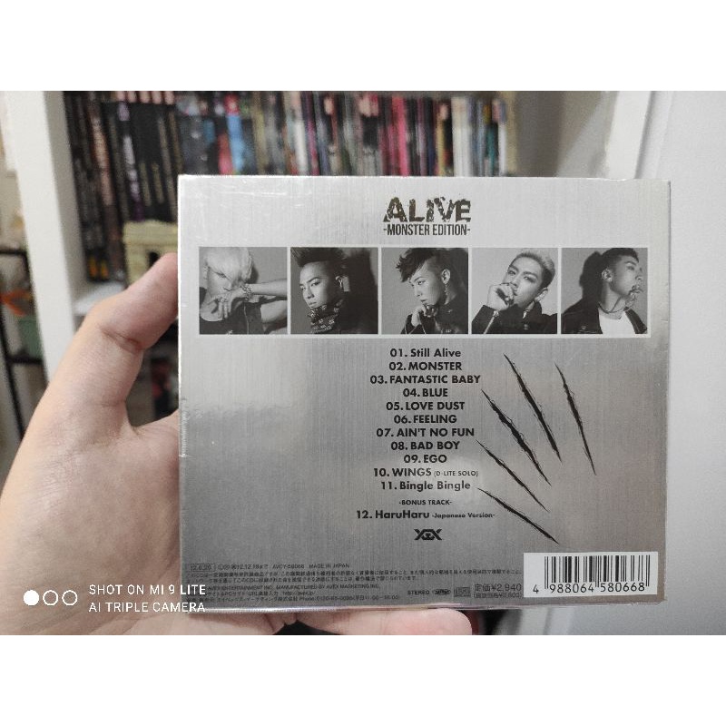 COMBO CD Kpop BIGBANG Alive Monster Edition japonês + CD MADE full ...