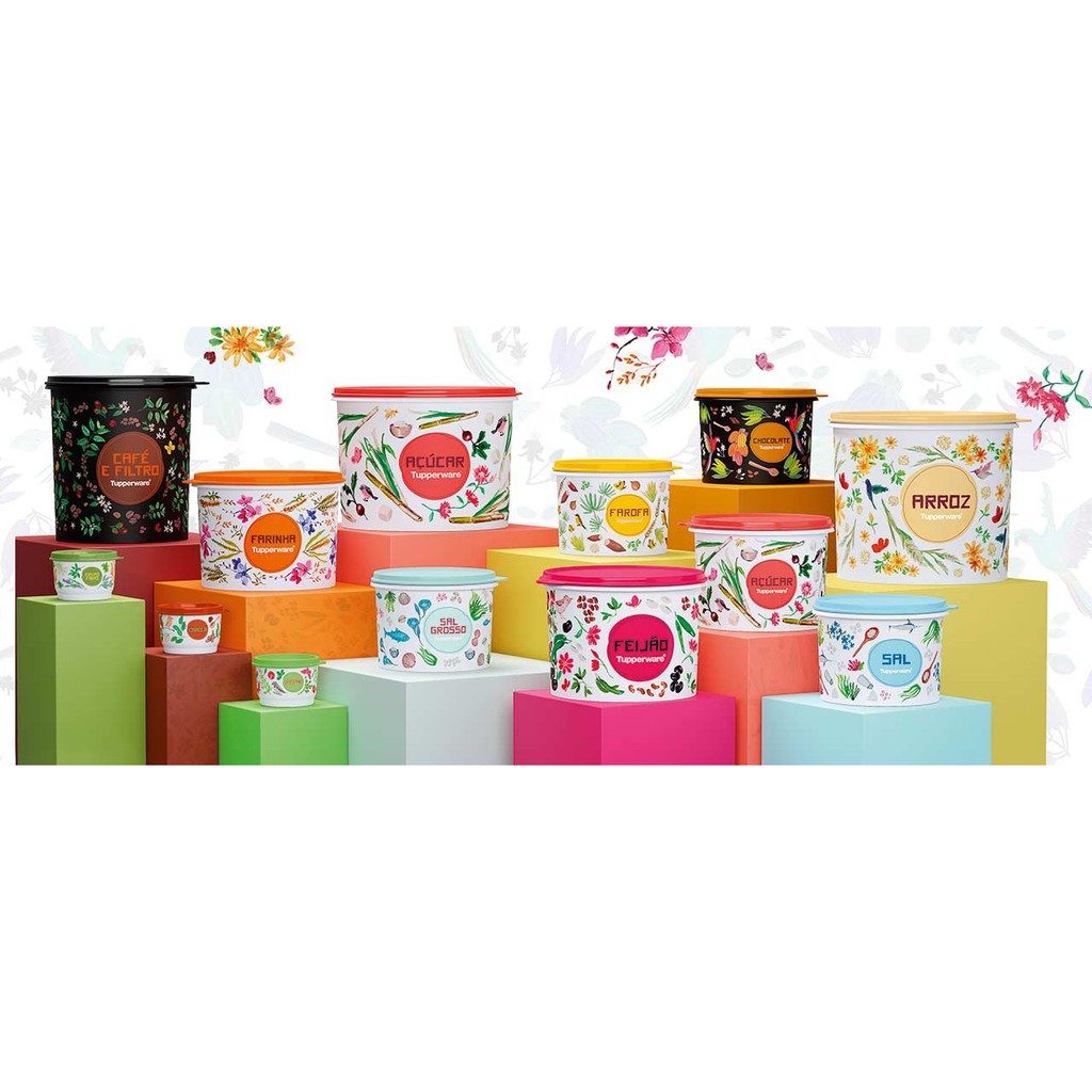 Linha Floral Tupperware | Shopee Brasil