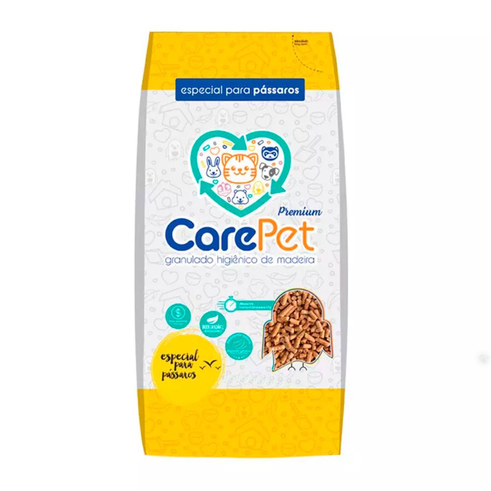 Granulado De Madeira Pássaros Carepet Premium Original 2,5kg | Shopee ...