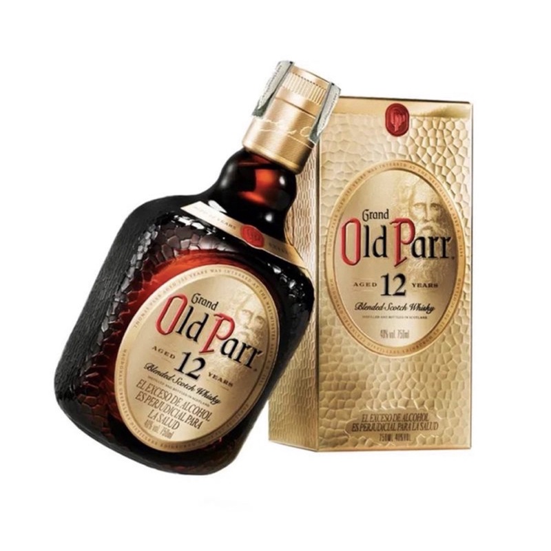 Whisky Old Parr 12 Anos 1 Litro - Original | Shopee Brasil