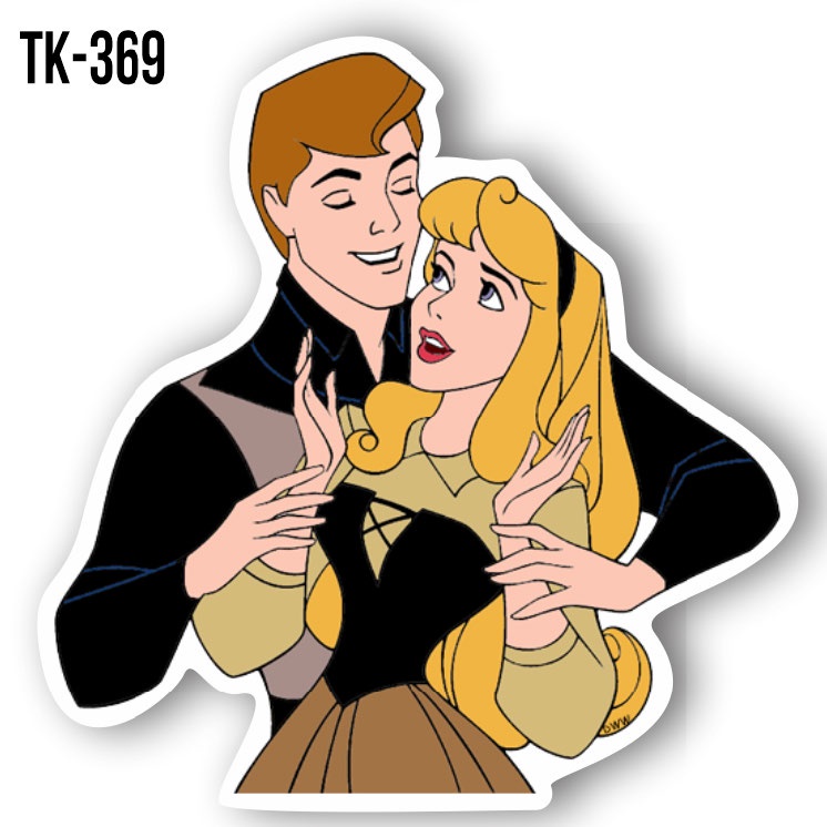 ADESIVO DISNEY - BELA ADORMECIDA STICKER 10X10CM | Shopee Brasil