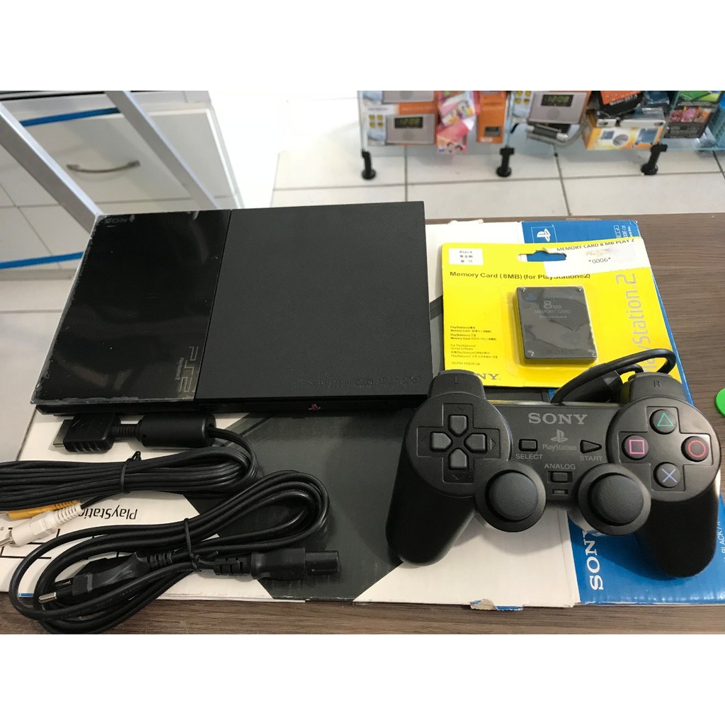 Playstation 2 Completo Com 1 Controle e 3 Jogos | Shopee Brasil