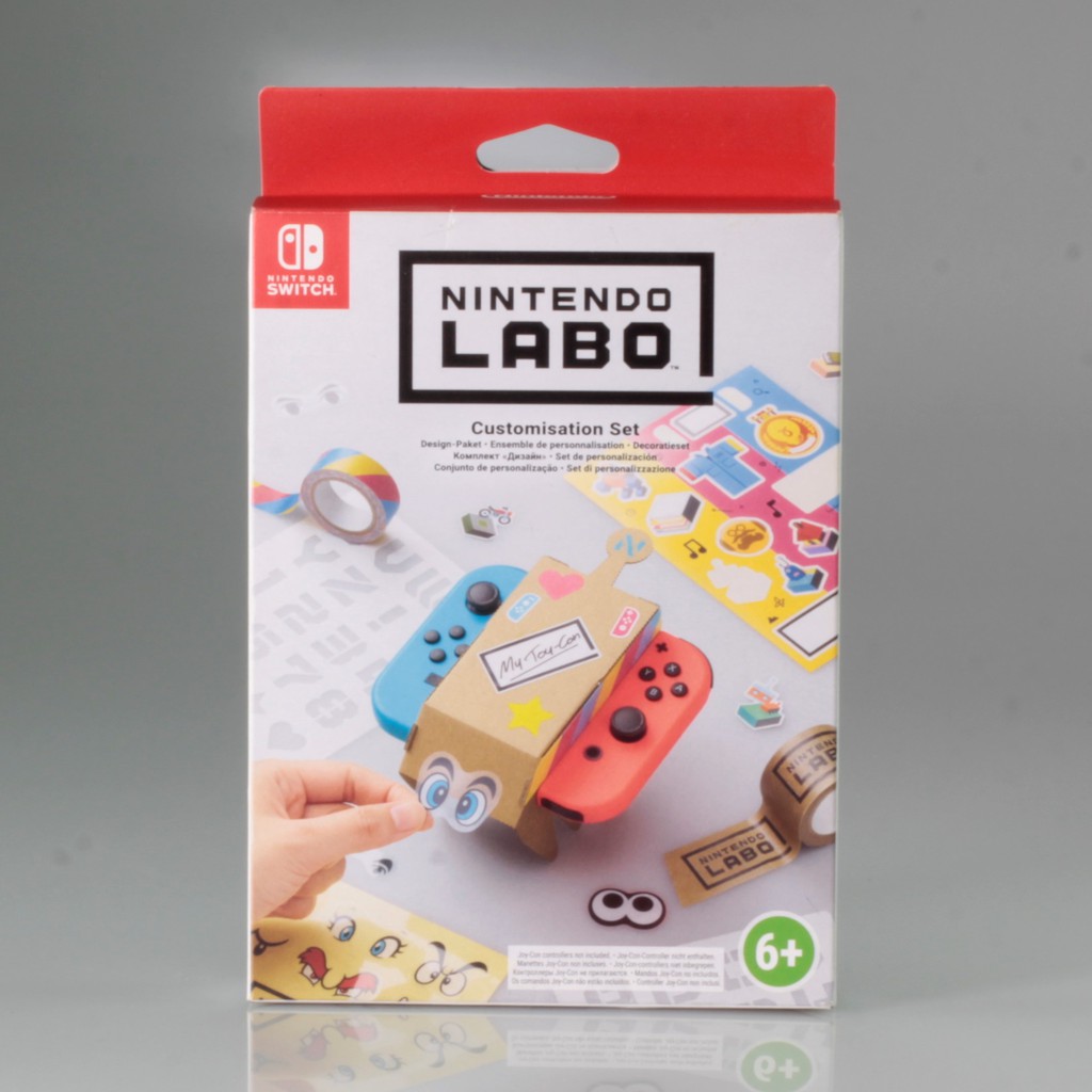 Nintendo Labo Customisation Set - Switch - Novo! | Shopee Brasil