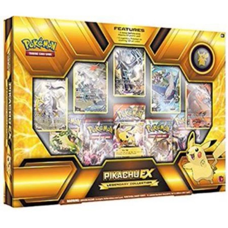 Box Pikachu EX - Lendários | Shopee Brasil