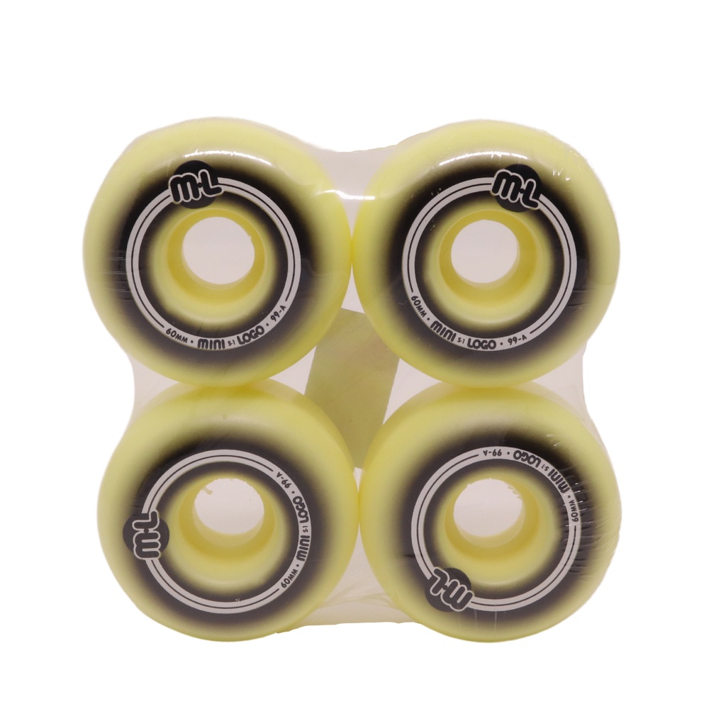 Jogo de Rodinha Skate 60mm 99a Mini Logo Uretano Old School Alta ...