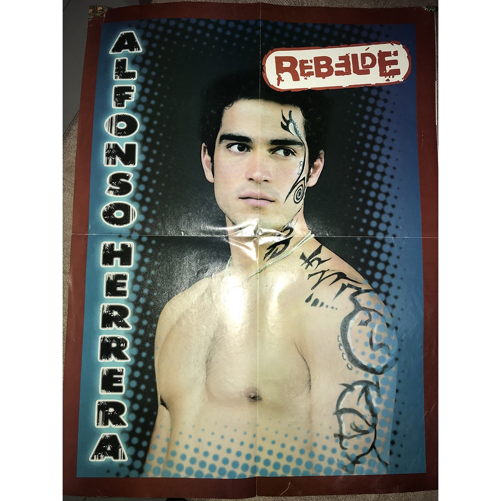Poster Alfonso Herrera RBD (Bazar/Brechó) CAROL | Shopee Brasil
