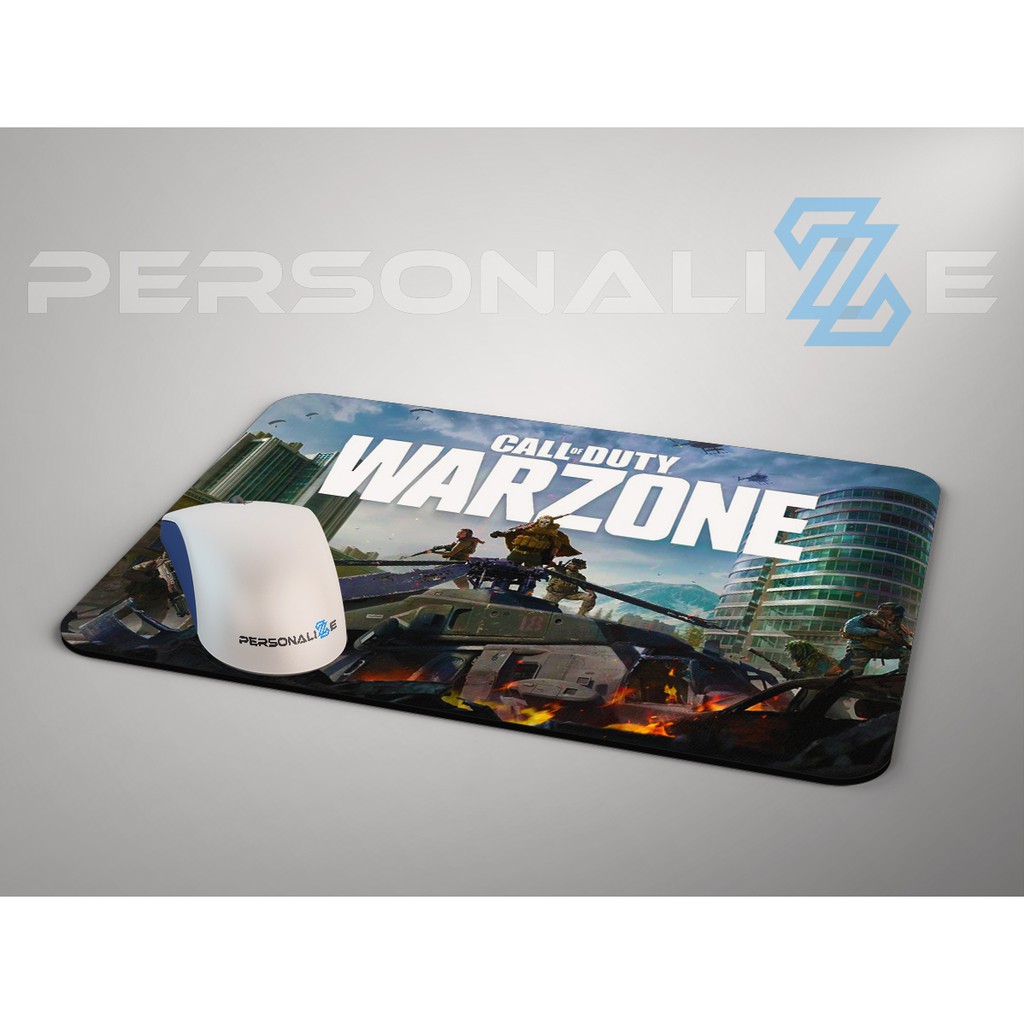 Mouse pad gamer Call of Duty Warzone jogo mousepad 35x25cm M01 | Shopee ...