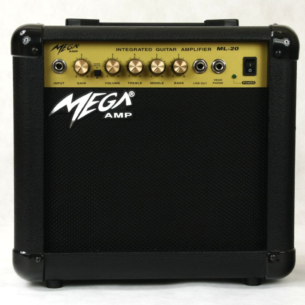 Amplificador para Guitarra 20W ML 20 Mega | Shopee Brasil