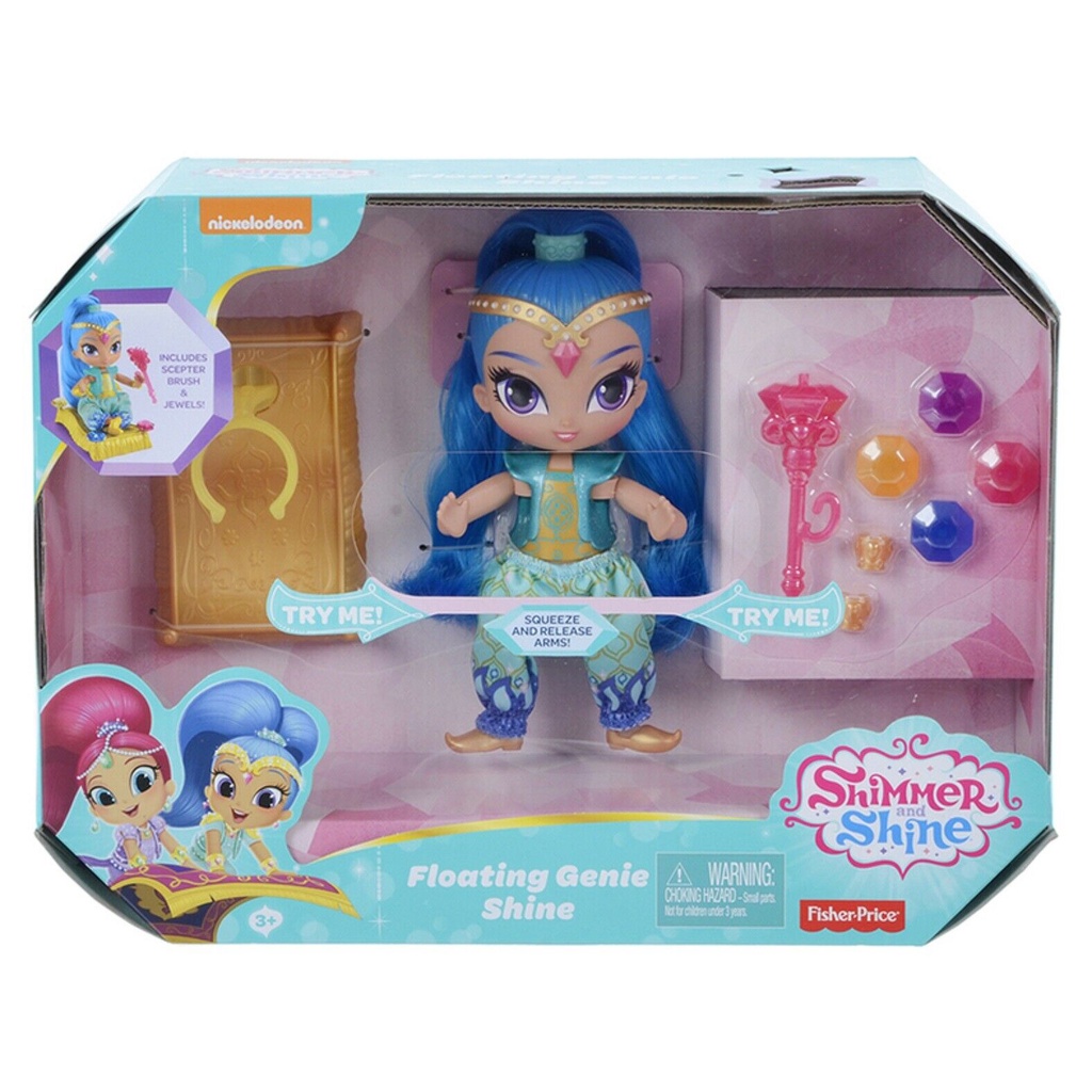 Boneca Shimmer e Shine - Floating Genie Shine | Shopee Brasil