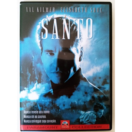 O Santo - DVD - Val Kilmer - Elisabeth Shue - Original | Shopee Brasil