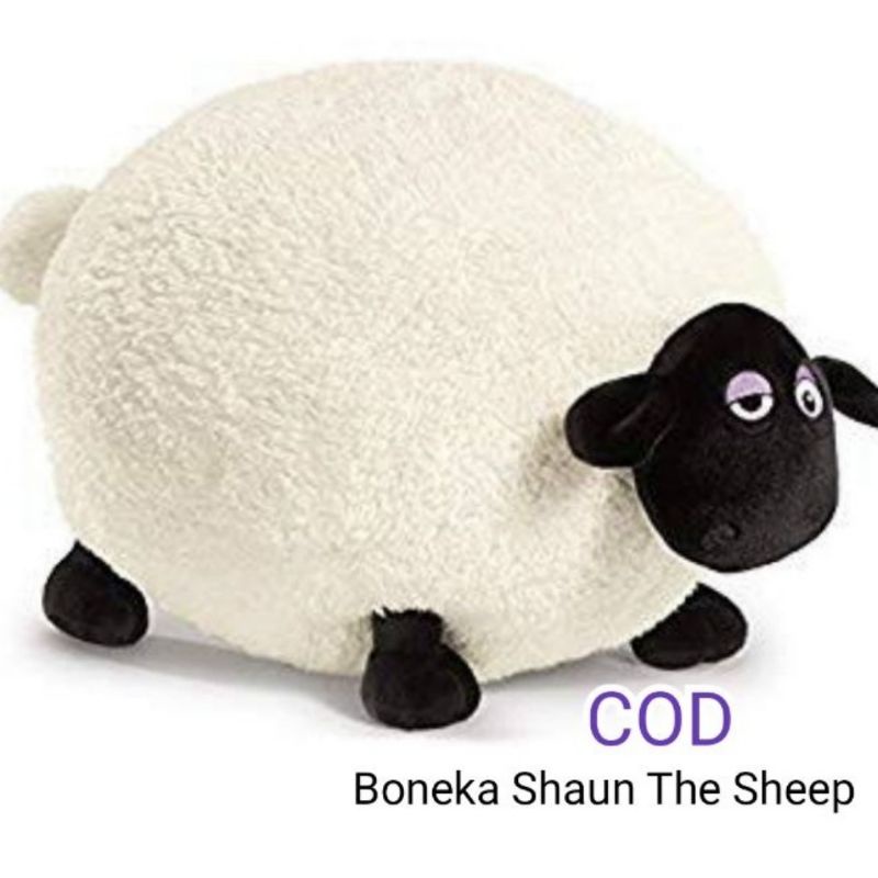 Boneca De Cabra Ovelha SAUN THE SHEP Round Cartoon Toy | Shopee Brasil