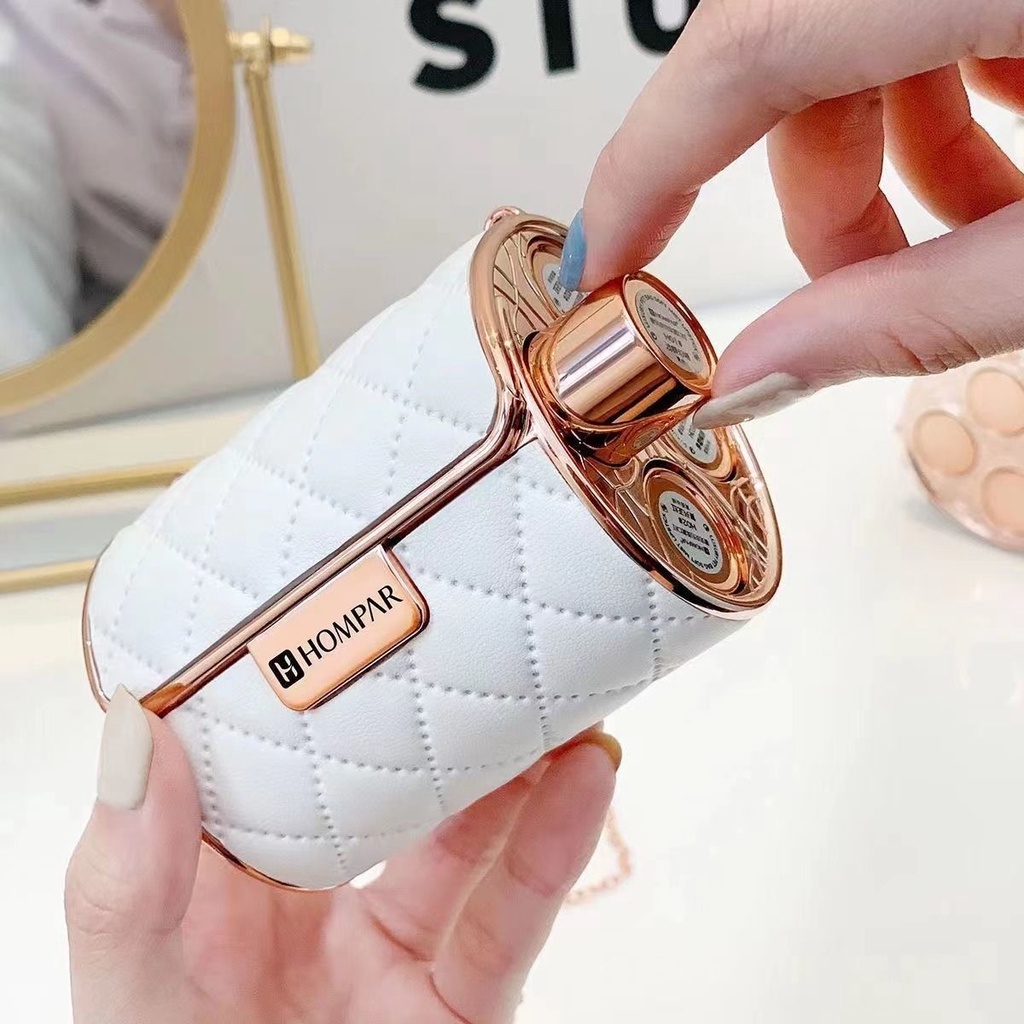 HOMPAR [Em Estoque] 4Pcs Batom Conjunto Perfeito Bolsa Presente Veludo ...