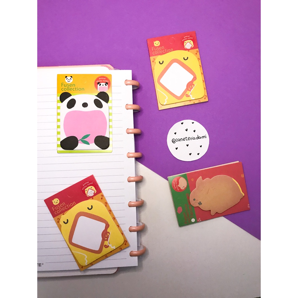 Notas Adesivas de Bichinhos Tipo Post it - 01 Unidade | Shopee Brasil