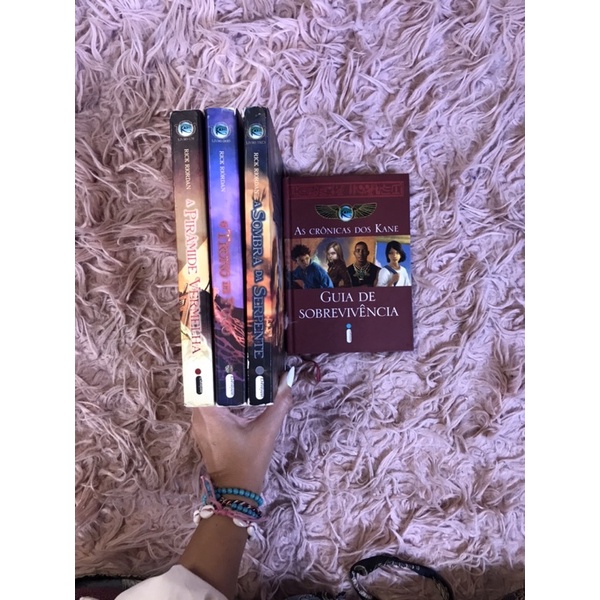 Coleção Completa As Crônicas Dos Kane Rick Riordan Shopee Brasil