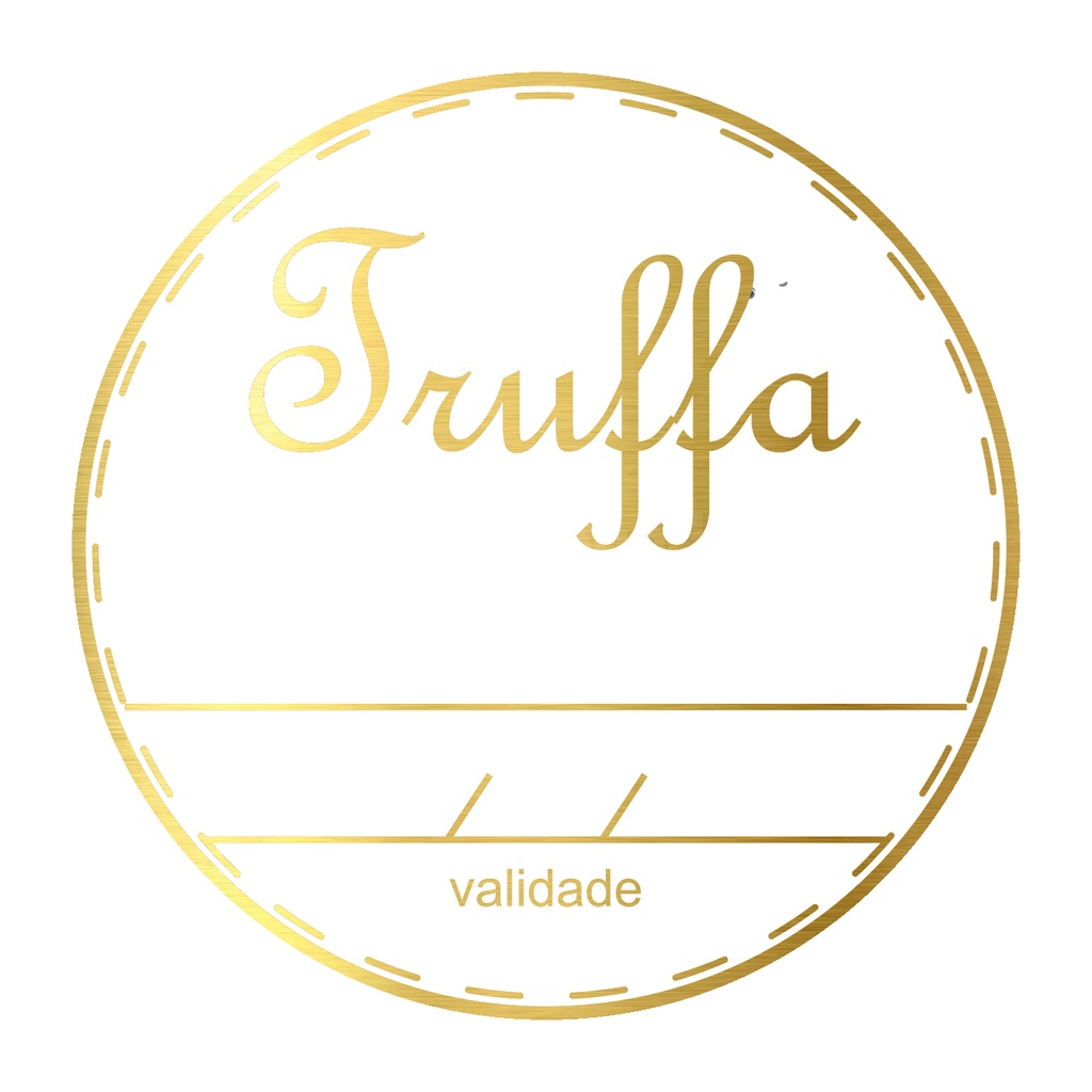 Etiqueta Adesiva "Truffa Validade Redonda" 25x25mm - 50un | Shopee Brasil