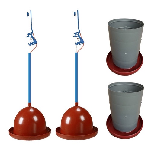 Bebedouro Pendular Aves Opus+ Comedouro 5kg Er (2 de cada) | Shopee Brasil