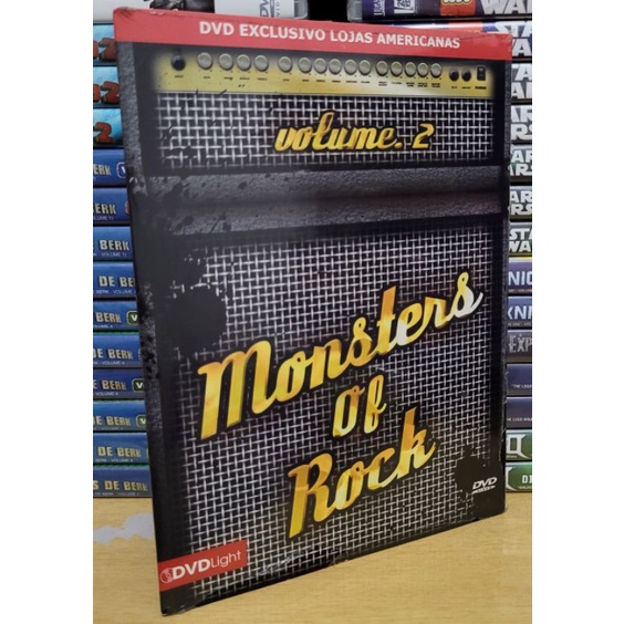 DVD Monsters Of Rock Vol. 2 - Ozzy Osbourne, Kiss, ACDC (Original ...