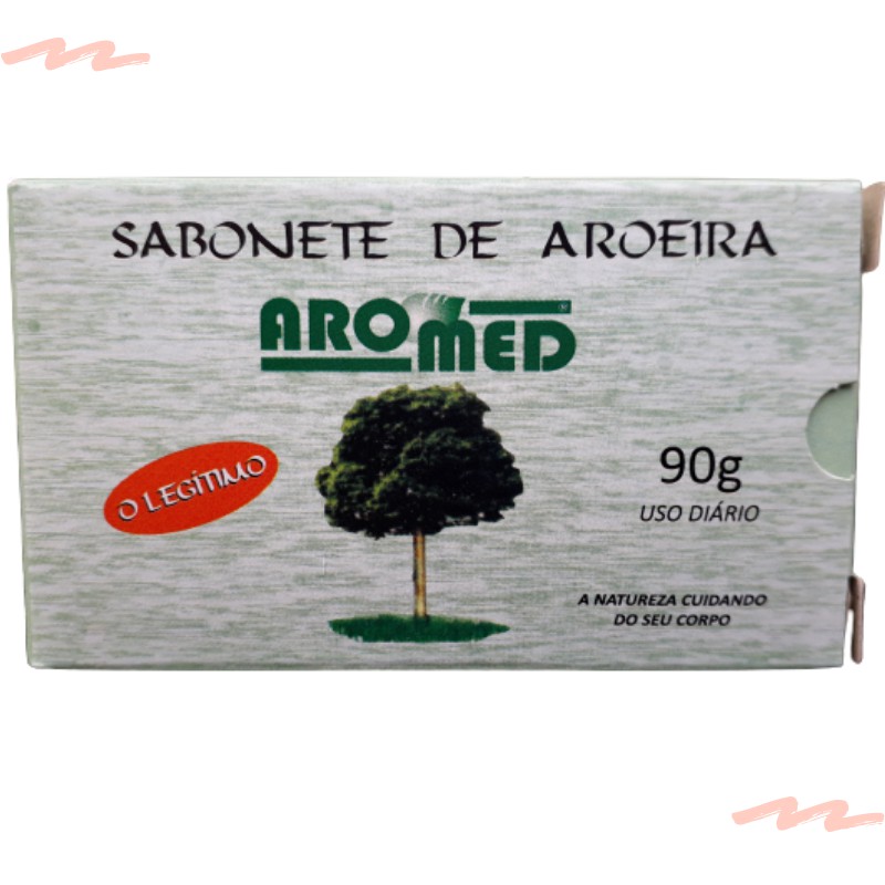 Sabonete de Aroeira Natural Aromed 90g | Shopee Brasil