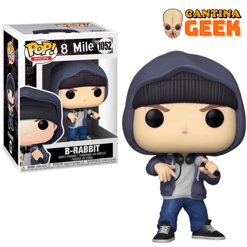 Funko Pop! Movies 8 Mile: B-Rabbit #1052 - Eminem | Shopee Brasil