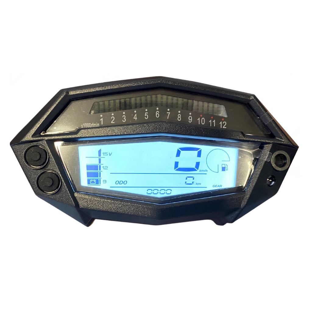 Painel Digital Universal StreetFighter SFZ p/ Motos Carros Triciclos ...