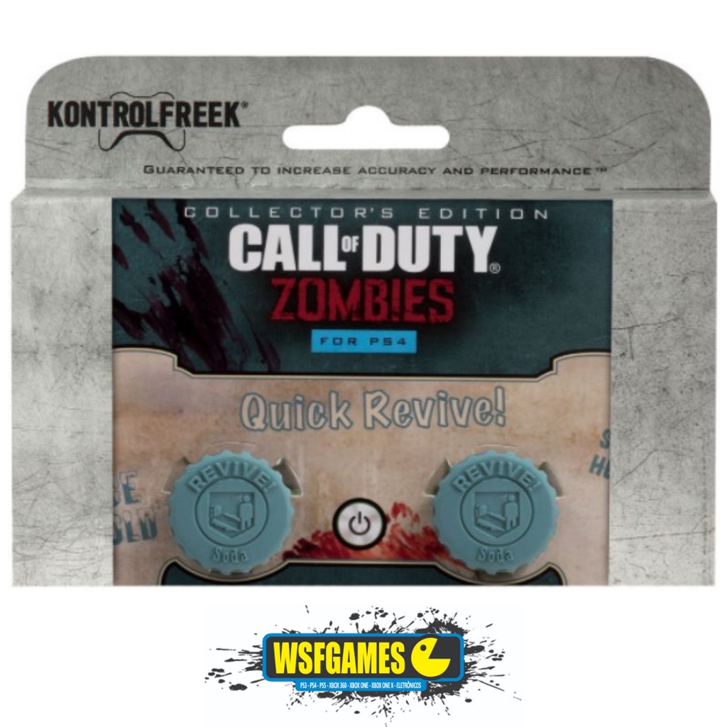 KONTROL FREEK CALL OF DUTY COD ZOMBIES QUICK REVIVE - CONTROLE PS4 / PS5 | Shopee Brasil